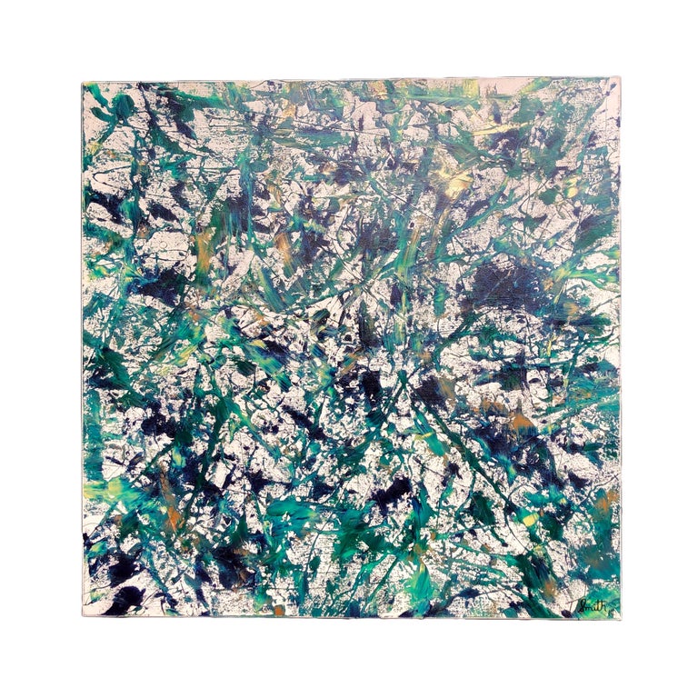 Troy Smith Studio - Emerald Sky By Troy Smith Fine Art Abstract Art For ...