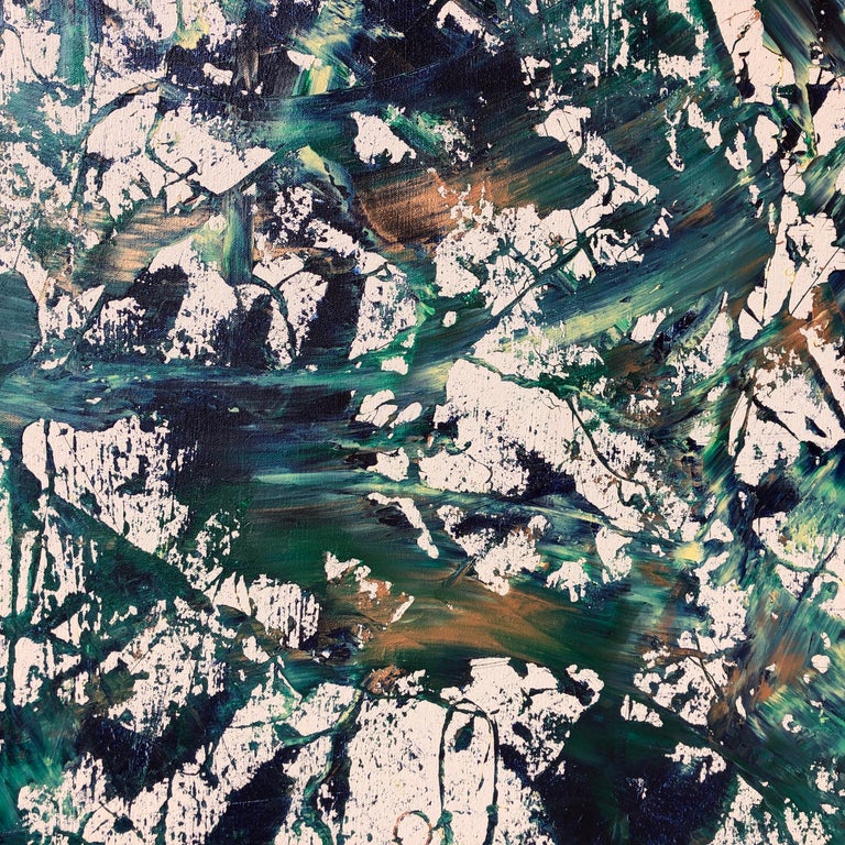 Troy Smith Studio - Emerald Sky By Troy Smith Fine Art Abstract Art For ...