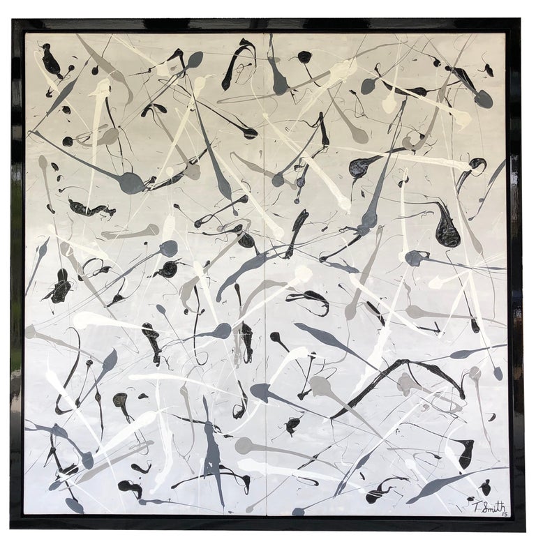 Moment Of Clarity By Troy Smith Black Lacquer Frame Fine Art Abstract ...