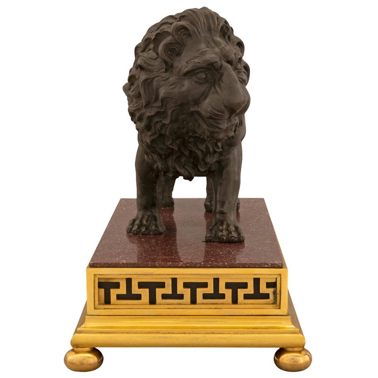 True Pair of French 19th Century Louis XVI St. Ormolu, Bronze and ...