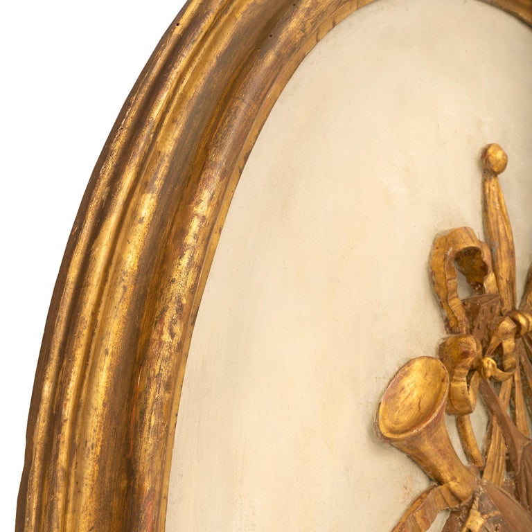 True Pair Of Italian 18th Century Louis XVI Period Wood And Mecca Wall ...