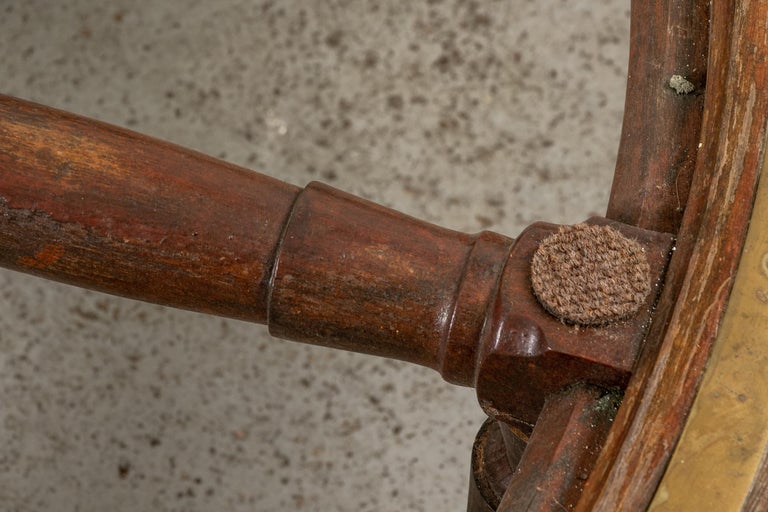 Truly Massive Antique Ship's Wheel Table at 1stDibs