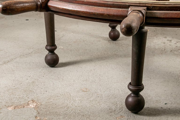 Truly Massive Antique Ship's Wheel Table at 1stDibs