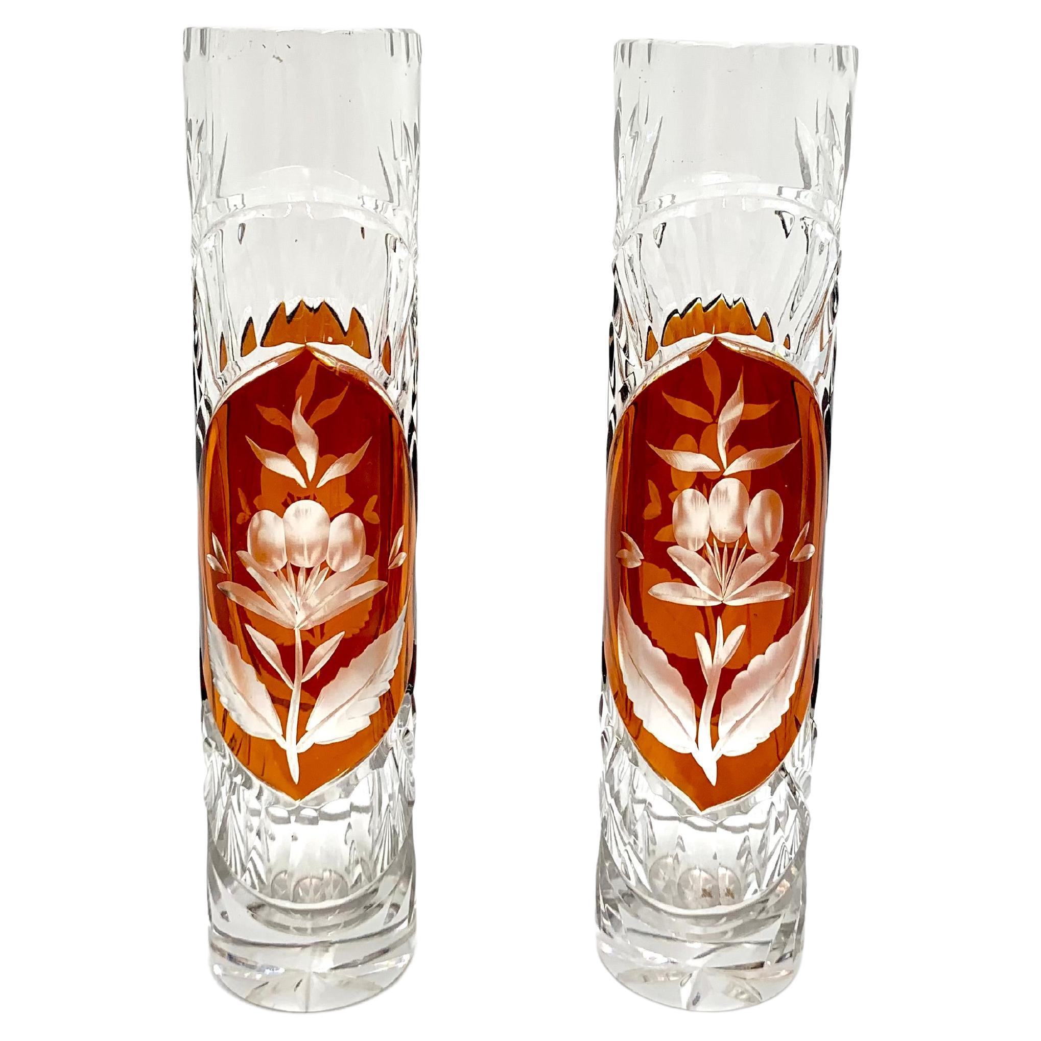 HOLLY HUNT 504 Crystal Cup Vase with Heart Vessel by Alison Berger ...