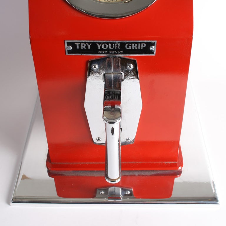 "Try Your Grip" Coin Operated Strength Tester by Ruffler and Walker of ...