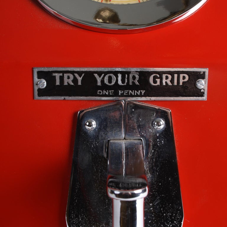 "Try Your Grip" Coin Operated Strength Tester by Ruffler and Walker of ...