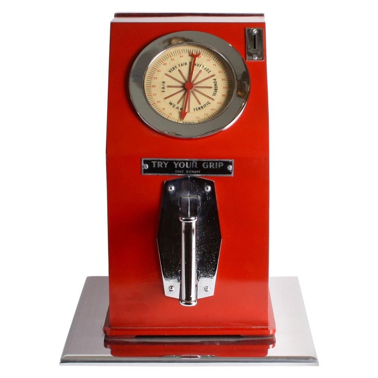 "Try Your Grip" Coin Operated Strength Tester by Ruffler and Walker of ...