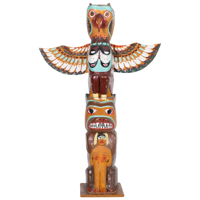 Tsimshian Totem by Howard Lincoln at 1stDibs