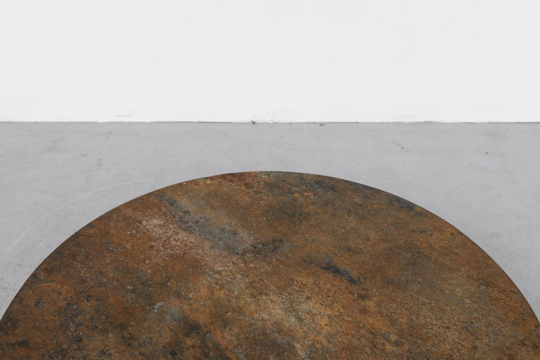 't Spectrum Heavy Round Stone Coffee Table at 1stDibs
