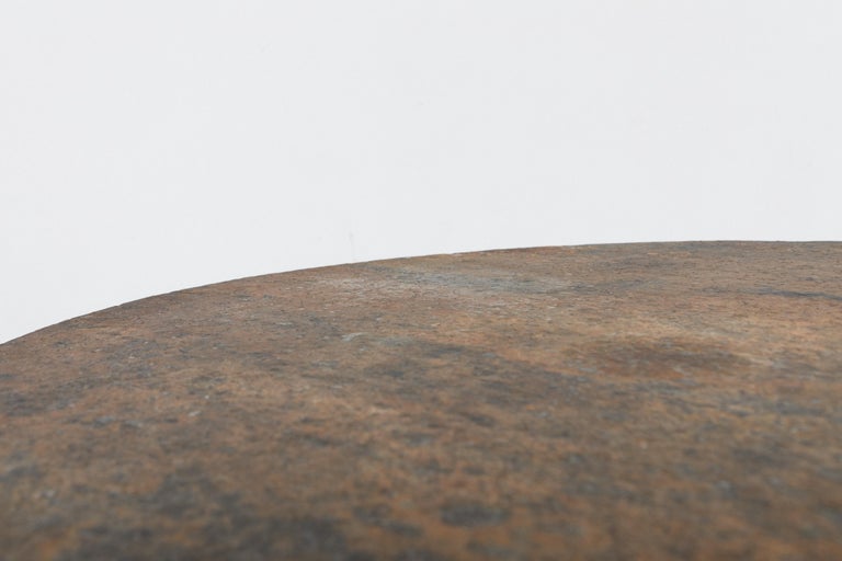 't Spectrum Heavy Round Stone Coffee Table at 1stDibs