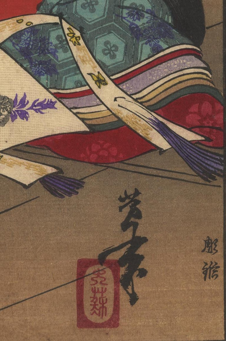 Tsukioka Yoshitoshi - Yoshitoshi, Original Japanese Woodblock Print ...