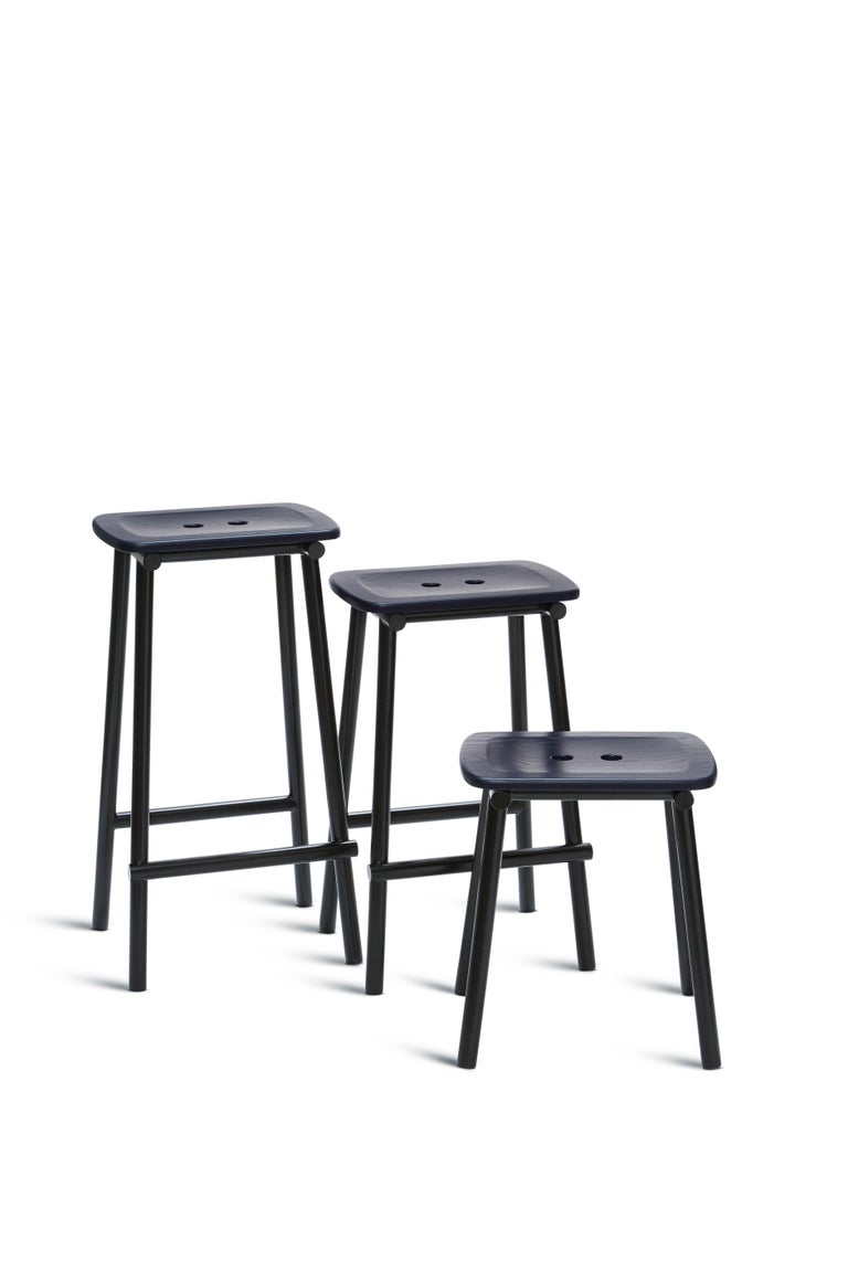 Customizable Tubby Tube Low Stool with Wooden Seat by Faye Toogood For ...