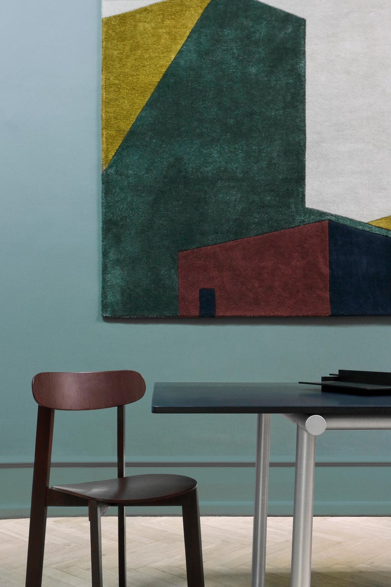 Customizable Tubby Tube Small Dining Table with Aluminum Frame by Faye ...