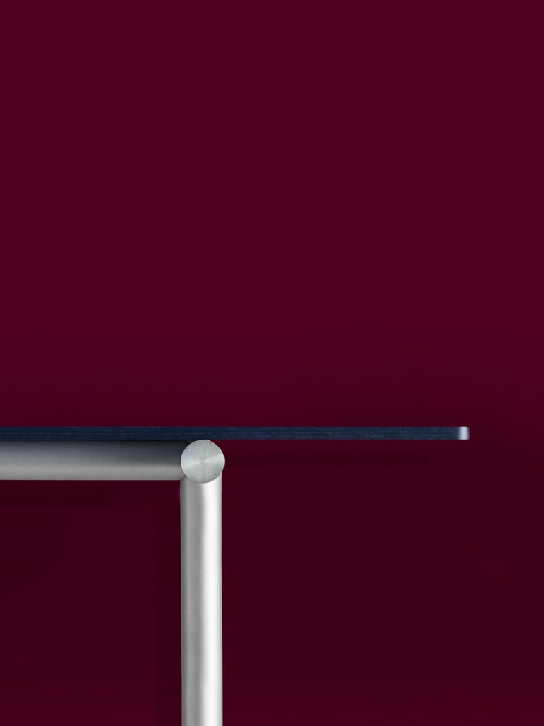 Customizable Tubby Tube Small Dining Table with Aluminum Frame by Faye ...