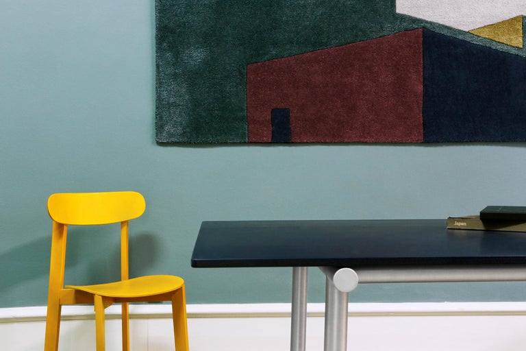 Customizable Tubby Tube Small Dining Table with Aluminum Frame by Faye ...