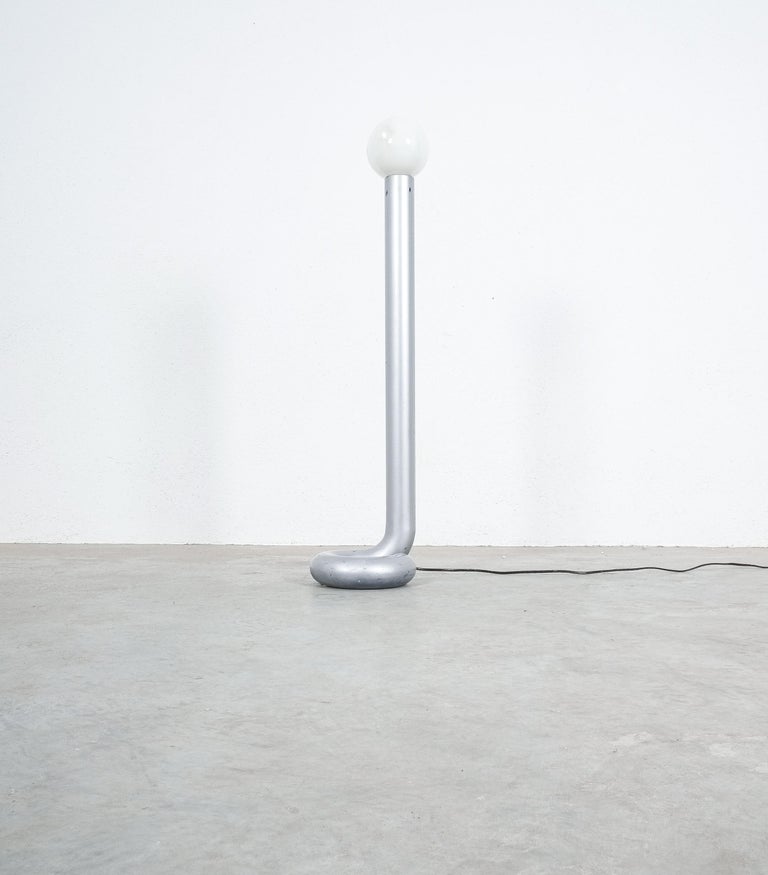 Tube Floor Lamp Midcentury, Italy For Sale at 1stDibs