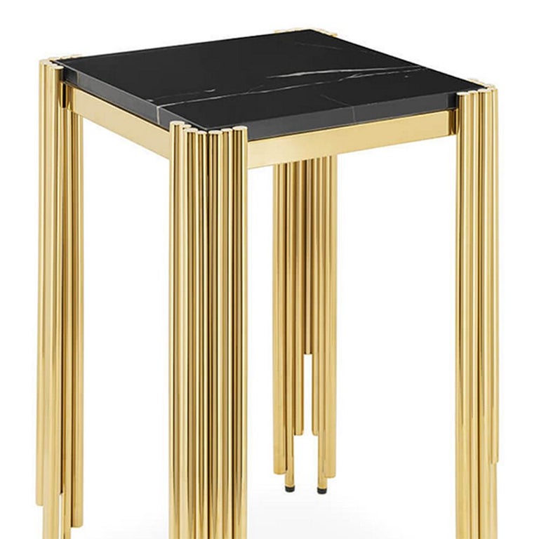 Tubes II Medium Side Table For Sale at 1stDibs