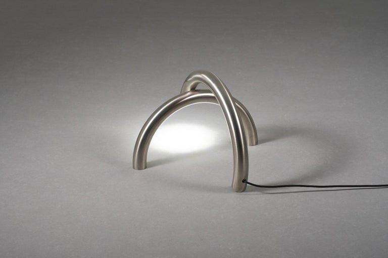 Tubs i Llums #08 by Max Enrich, Stainless Steel Floor Lamp For Sale at ...