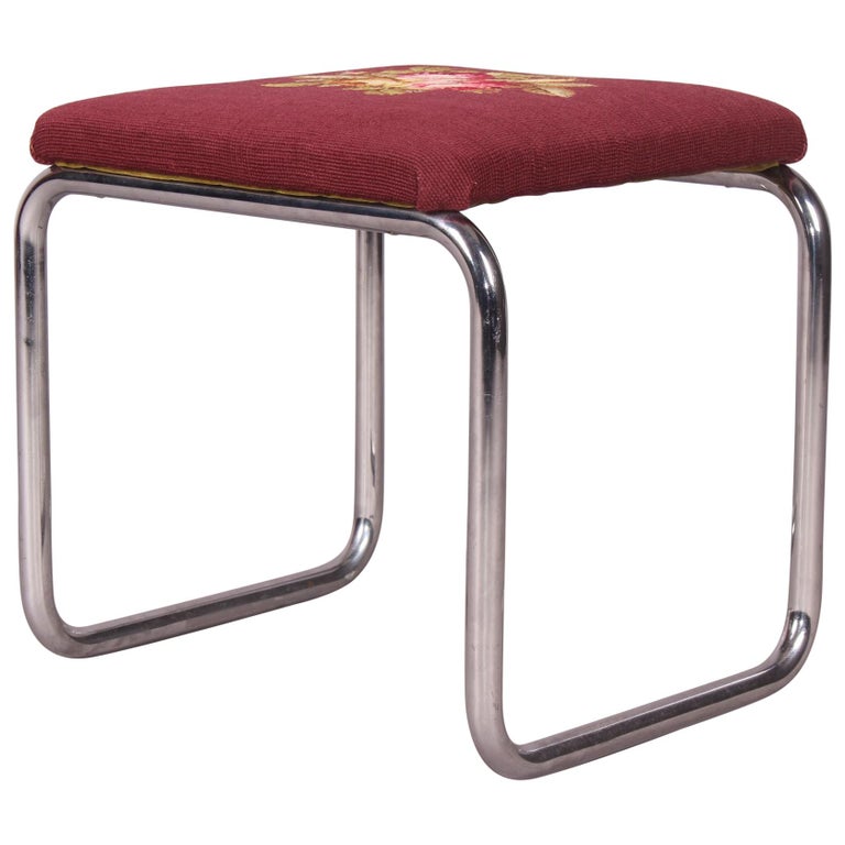 Tubular Bauhaus Style Stool For Sale at 1stDibs