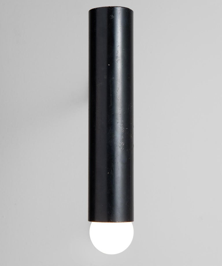 Tubular Black Iron Articulated Sconce / Ceiling Mount For Sale at ...