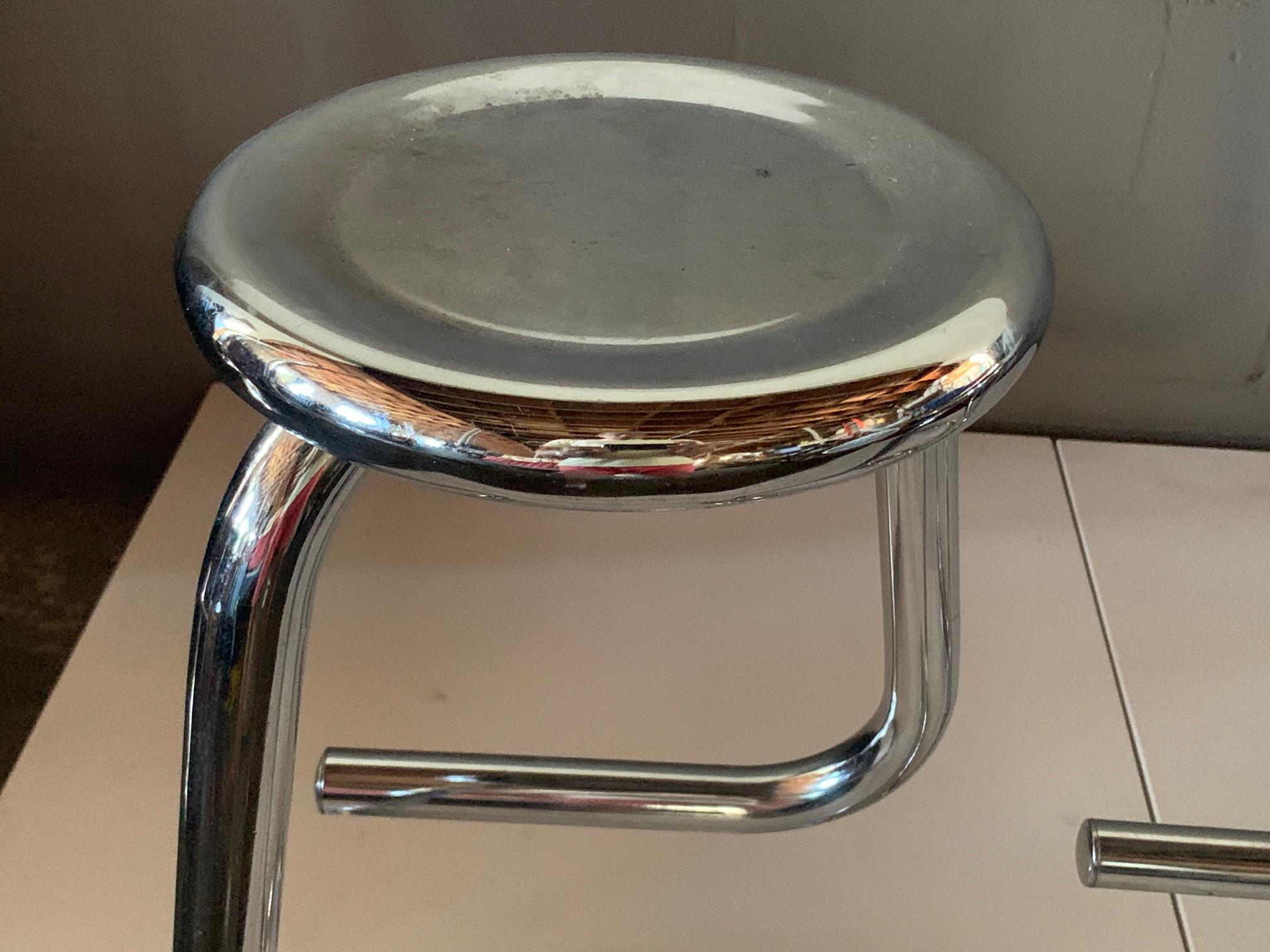 Tubular Chrome Steel Bar Stools K700 Kinetics For Sale at 1stDibs ...