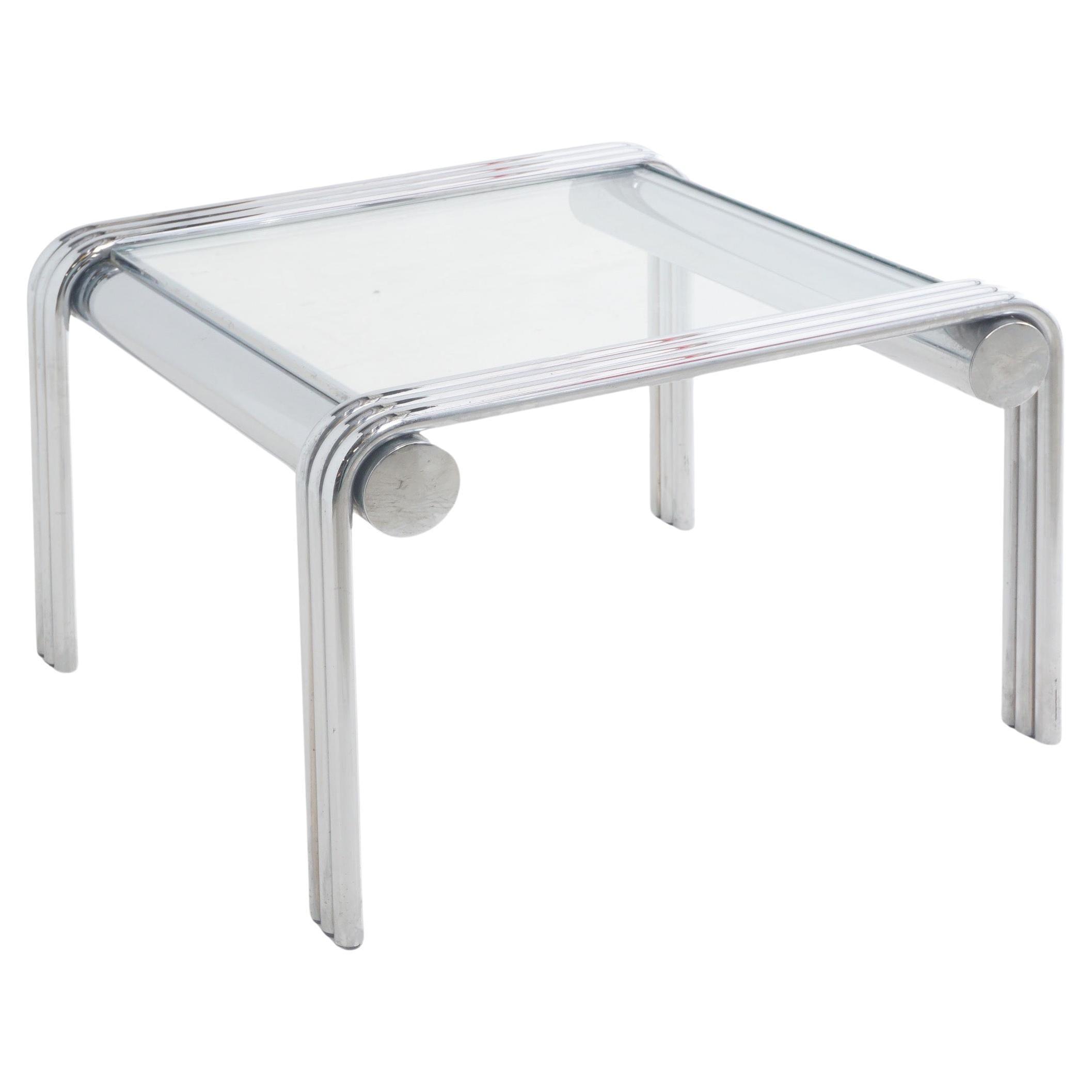 Tubular Side Table, 1970s For Sale at 1stDibs