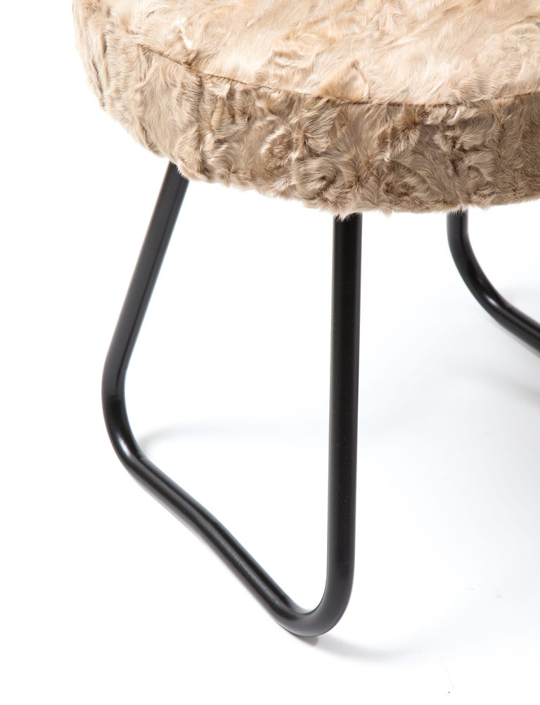Tubular Steel Stools, France, 1960's For Sale at 1stDibs