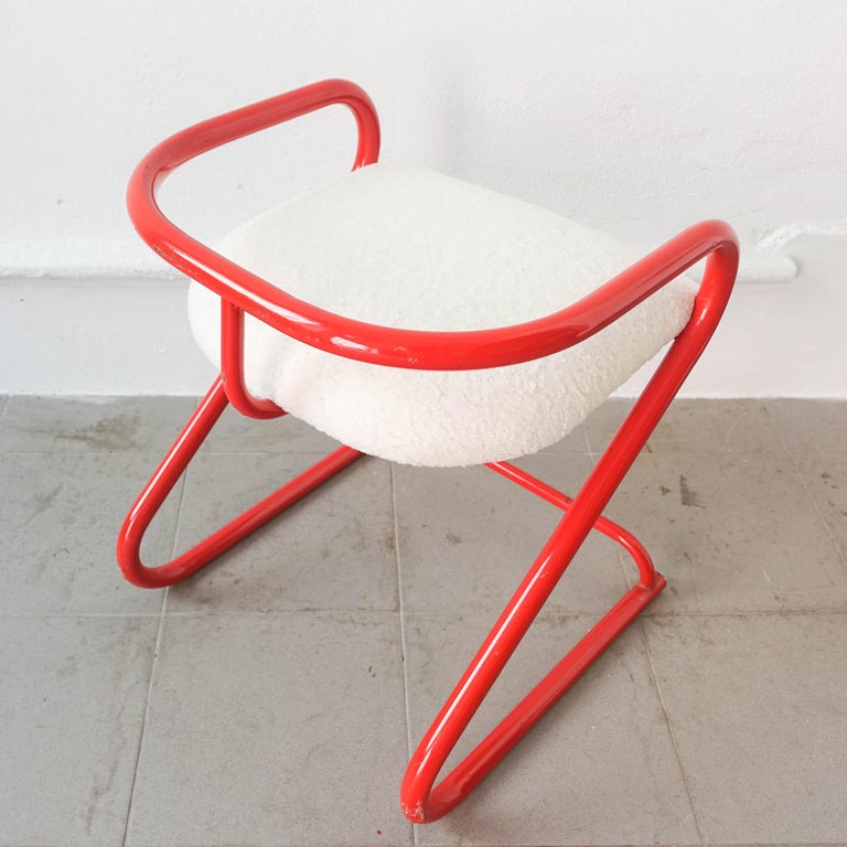 Tubular Steel “Z” Chair by Les Industries Amisco, 1970's For Sale at ...