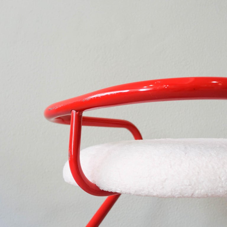 Tubular Steel “Z” Chair by Les Industries Amisco, 1970's For Sale at ...