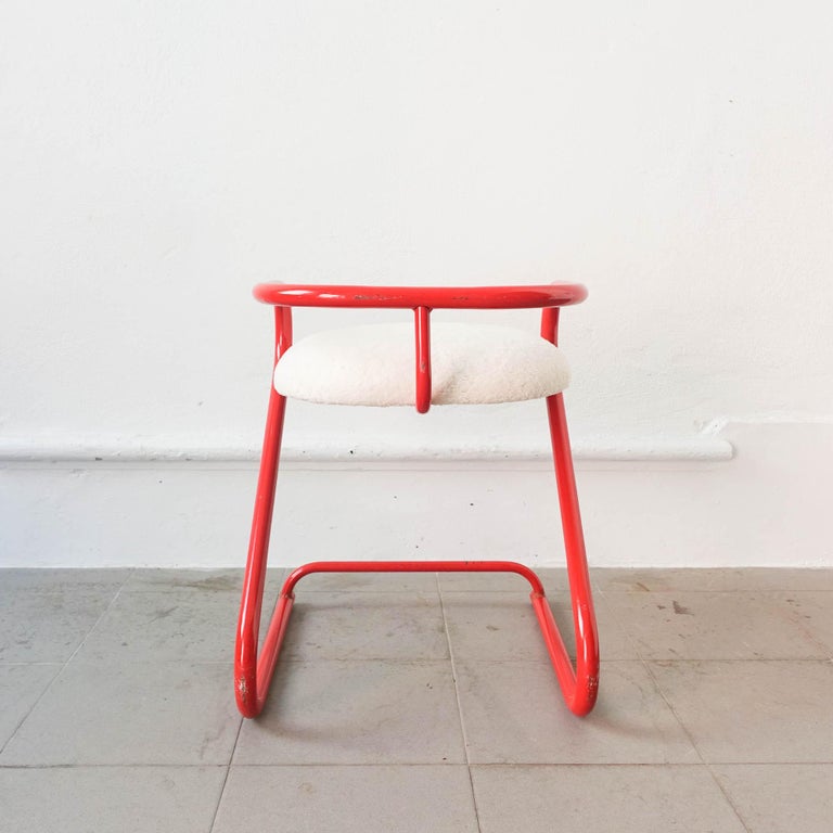 Tubular Steel “Z” Chair by Les Industries Amisco, 1970's For Sale at ...