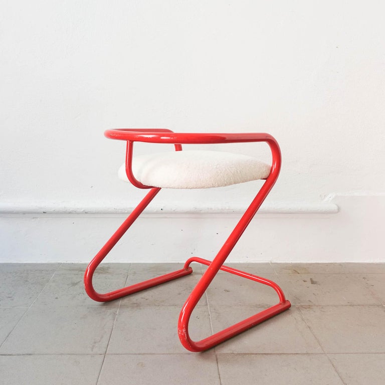 Tubular Steel “Z” Chair by Les Industries Amisco, 1970's For Sale at ...