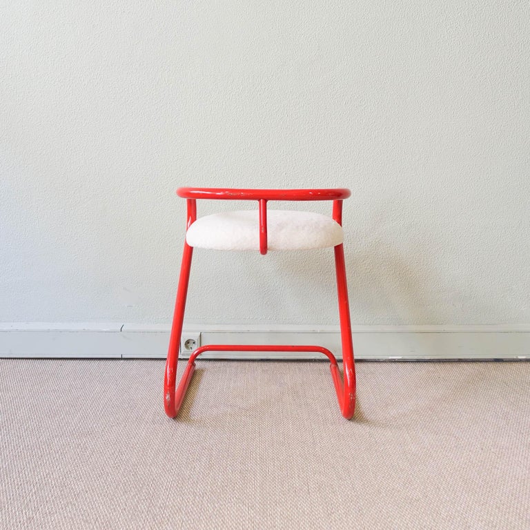 Tubular Steel “Z” Chair by Les Industries Amisco, 1970's For Sale at ...