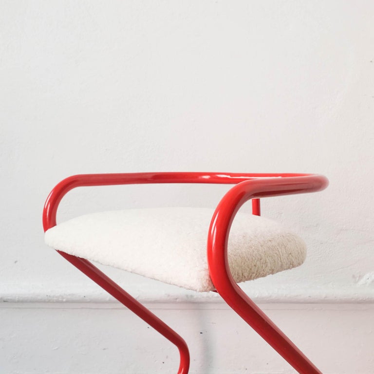 Tubular Steel “Z” Chair by Les Industries Amisco, 1970's For Sale at ...