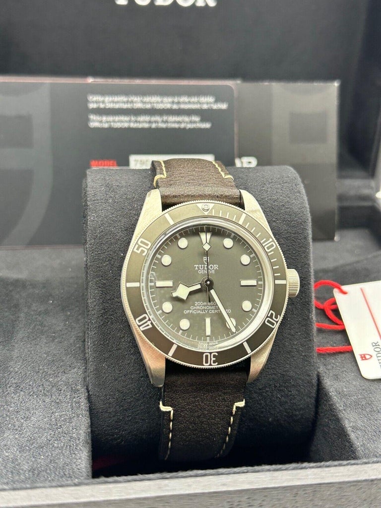 Tudor 79010SG Black Bay 58 925 Silver Case Box Paper 2022 For Sale at ...