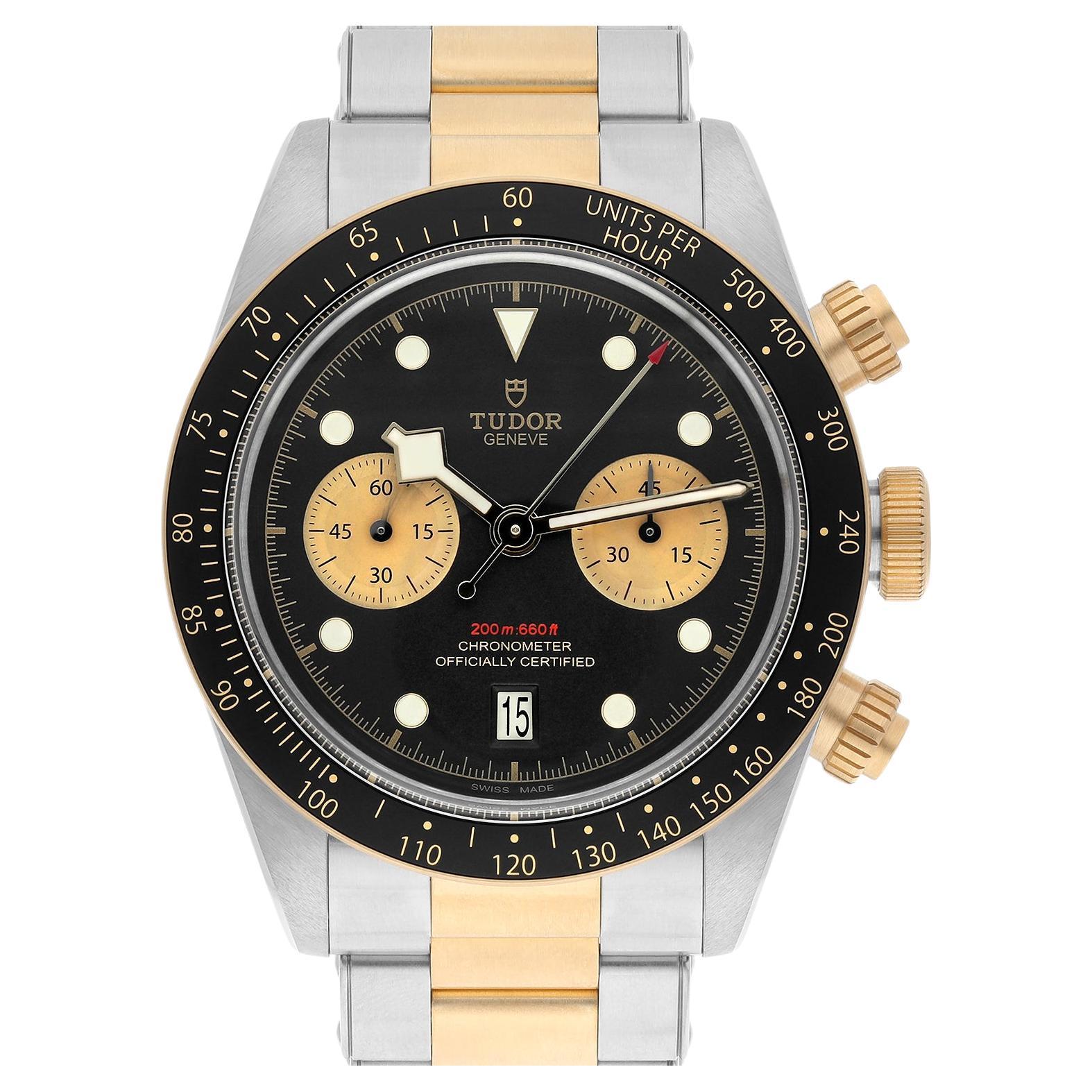 Tudor Black Bay Chronograph 41MM Two Tone Yellow Watch 79363N Unworn ...