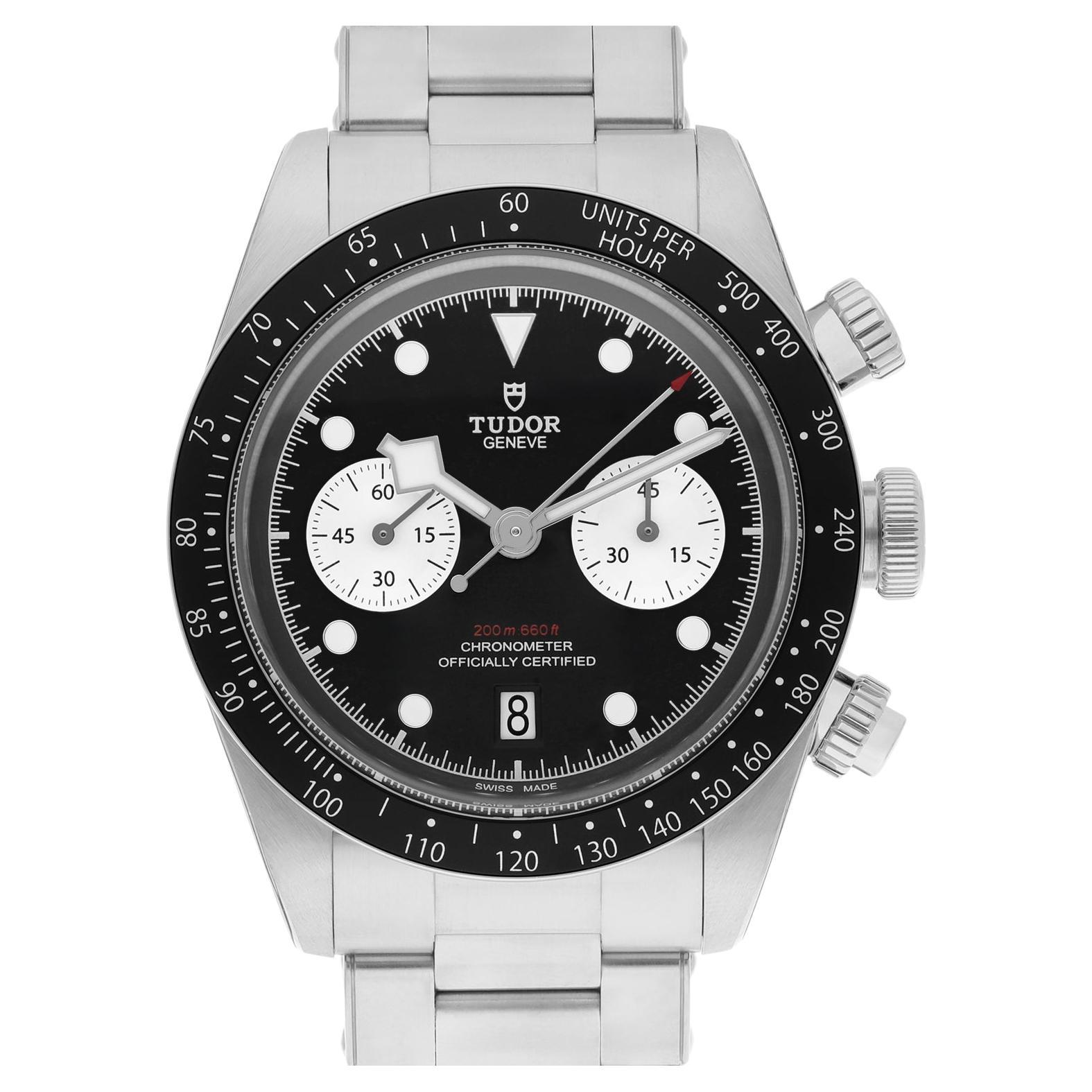 Tudor Heritage Black Bay GMT Stainless Steel Automatic Mens Watch ...