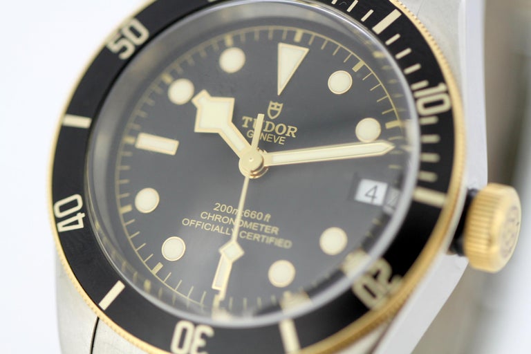 Tudor, Black Bay Date Two-Tone, Full Set at 1stDibs | tudor black bay ...