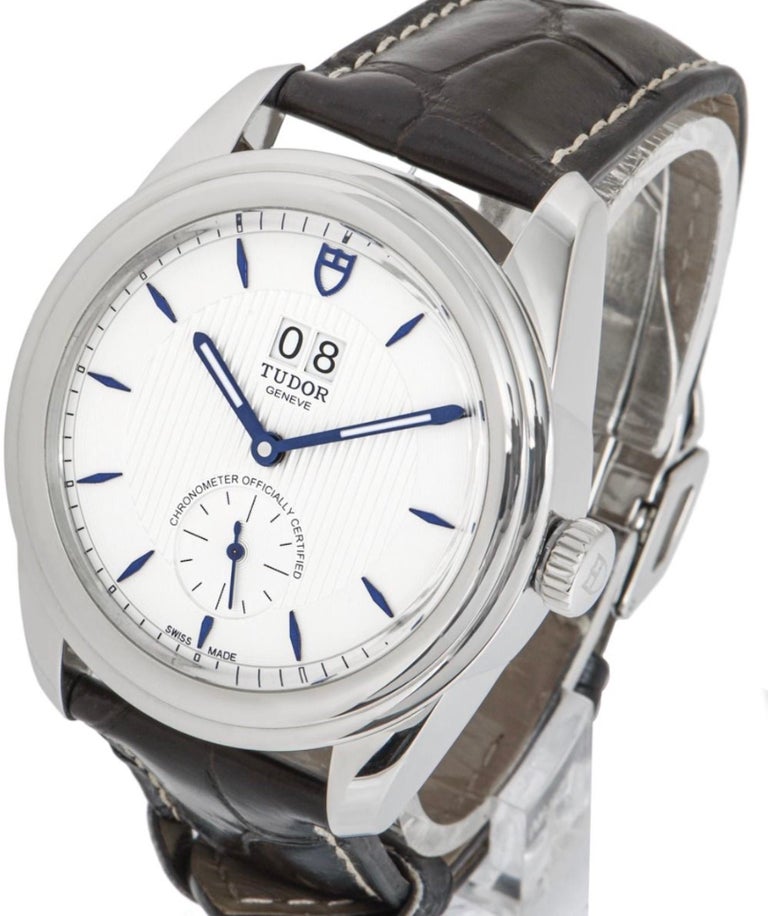 Tudor Glamour Double Date Watch M57100-0016 For Sale at 1stDibs
