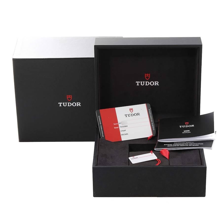 Tudor Heritage Black Bay Bronze Dial Mens Watch 79250 Box Card at ...