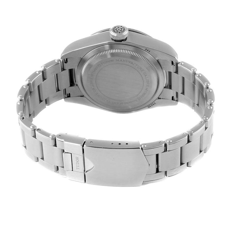 Tudor Heritage Black Bay Burgundy Bezel Steel Mens Watch 79230 Box Card ...