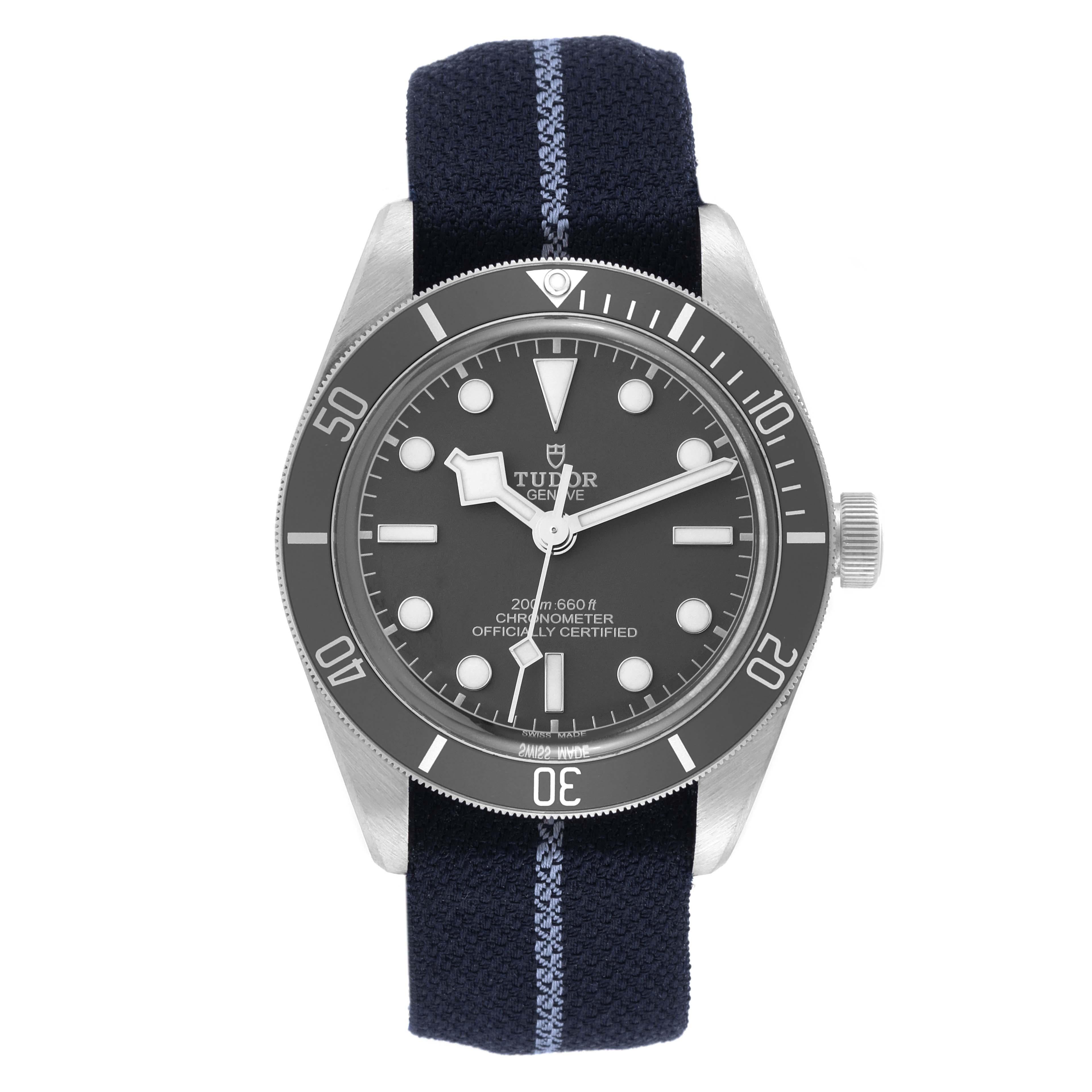 Tudor Heritage Black Bay Fifty-Eight 925 Silver Mens Watch 79010 Box ...