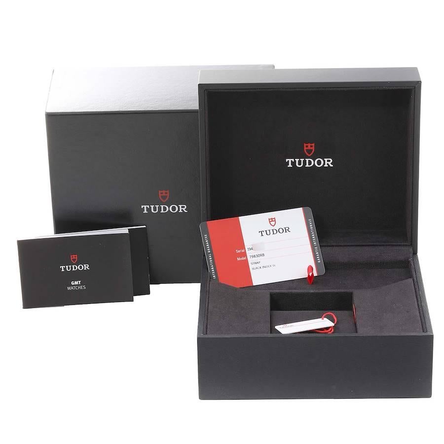 Tudor Heritage Black Bay GMT Pepsi Bezel Mens Watch 79830RB Box Card ...