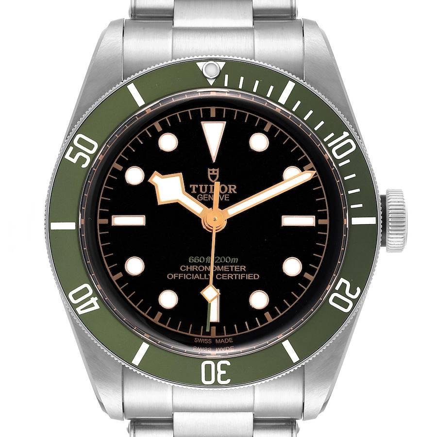 Tudor Heritage Black Bay Harrods Special Edition Mens Watch 79230G Box ...