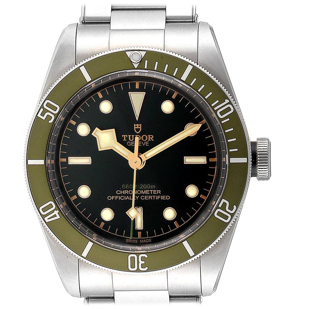 Tudor Heritage Black Bay Harrods Special Edition Men's Watch 79230G ...