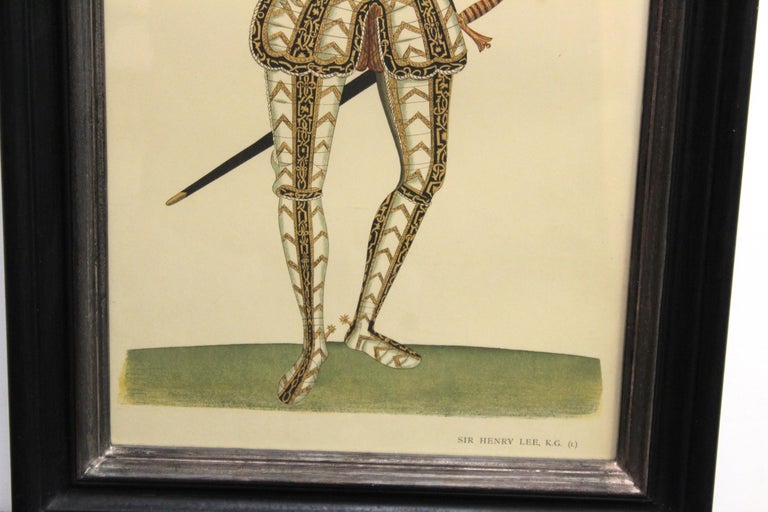 Tudor Military Suit of Armor Framed Print at 1stDibs