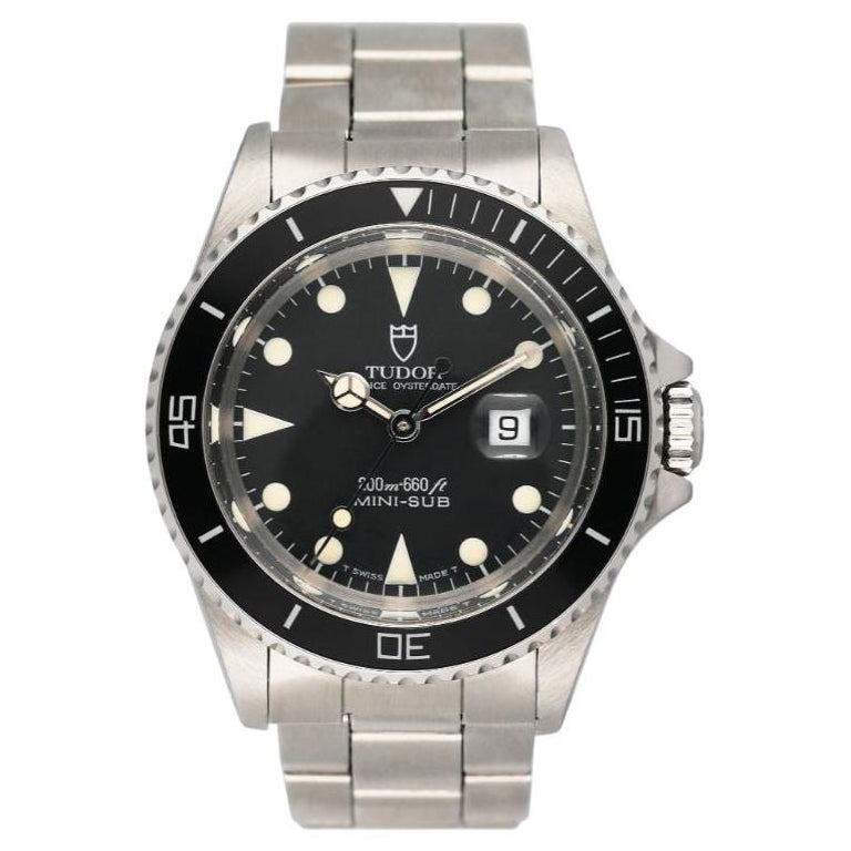 Tudor Mini-Sub 73090 Stainless Steel Watch Box Papers For Sale at 1stDibs