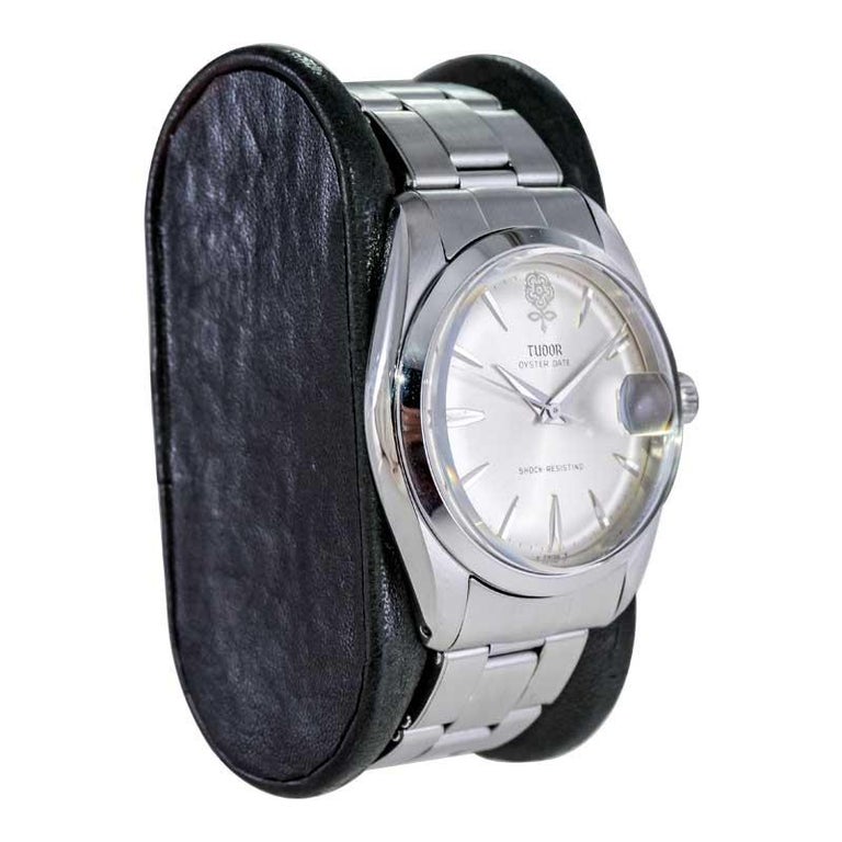 Tudor Oyster Date with Tudor Rose Logo in Nearly New Condition 1970''s ...