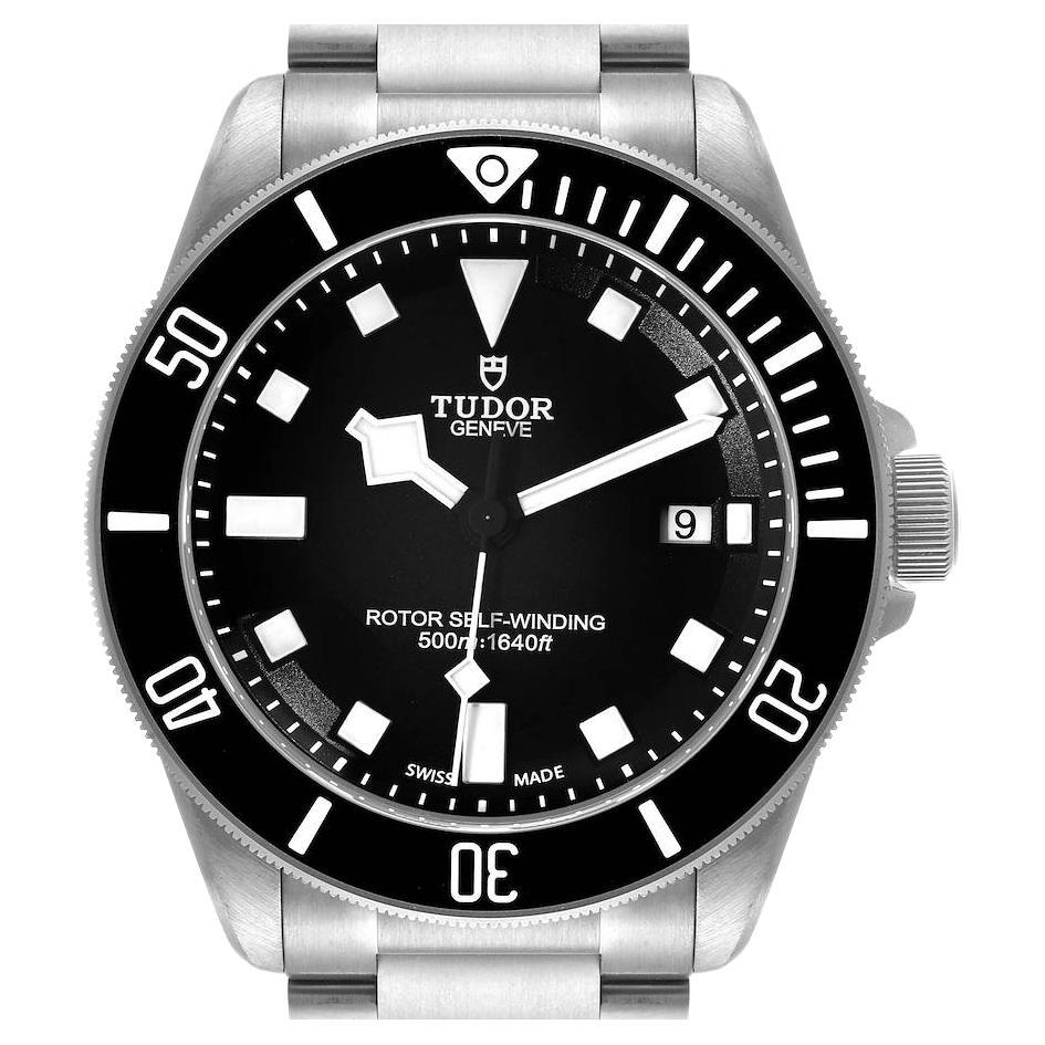 Tudor Pelagos Blue Dial Automatic Titanium Men's Watch 25600 Box Papers ...
