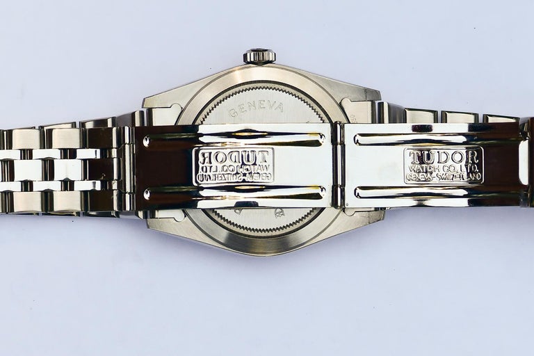 Tudor Prince Day-Date Model 76200 Stainless Black Dial with Papers and ...