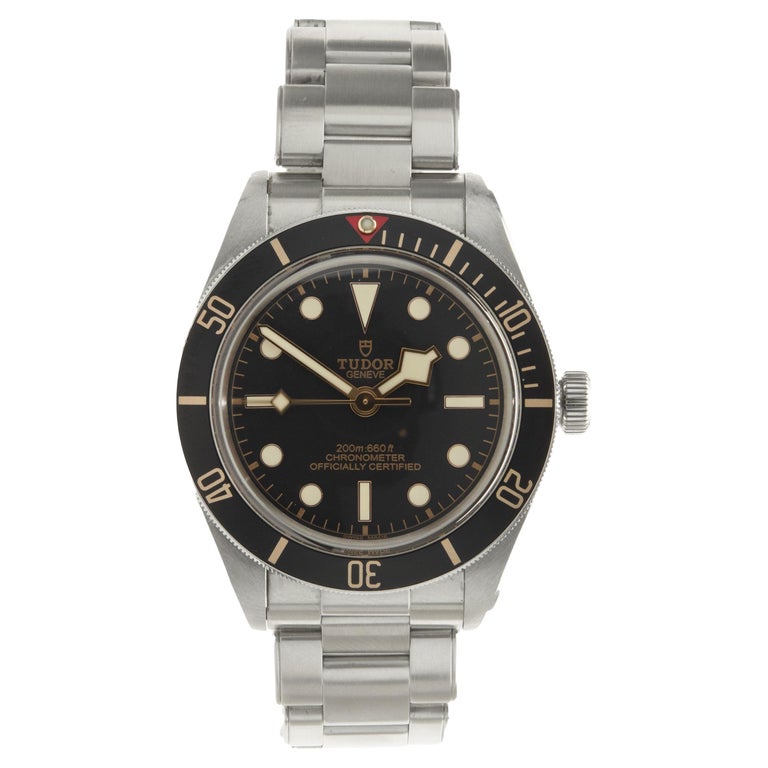 Tudor Stainless Steel Black Bay 58 For Sale at 1stDibs